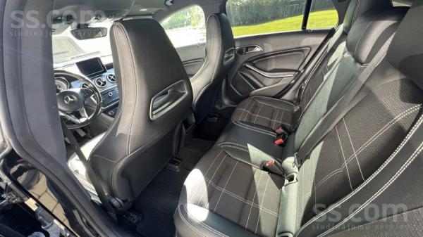 Mercedes-Benz CLA 200 2015 in Liepaja on AUTOMOTO.COM.LV Black Mercedes-Benz CLA 200 2015 in Liepaja, with an engine capacity of 2.20 L and mileage of 264 thousand km for 10500 €, photo 8 on AUTOMOTO.COM.LV