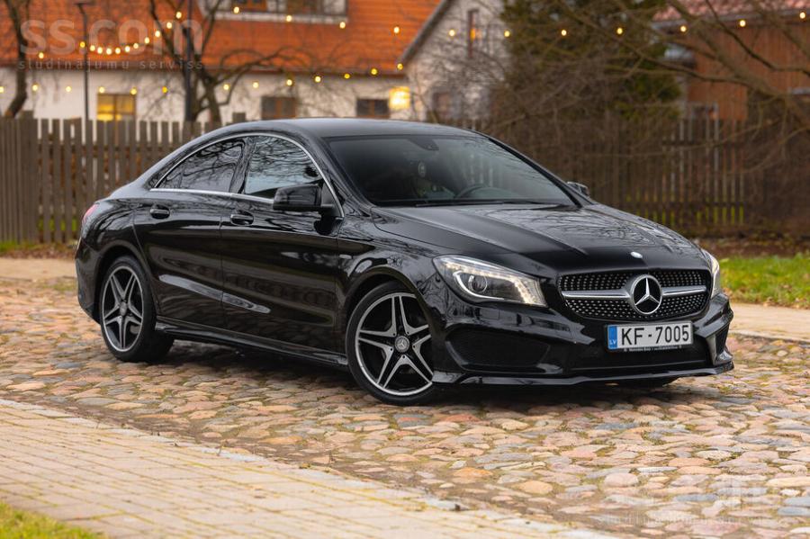 Melns Mercedes-Benz CLA 200 2013 Jelgava, ar dzinēja tilpumu 1.60 L un nobraukumu 220 tūkst. km par 13900 €, foto 2 vietnē AUTOMOTO.COM.LV