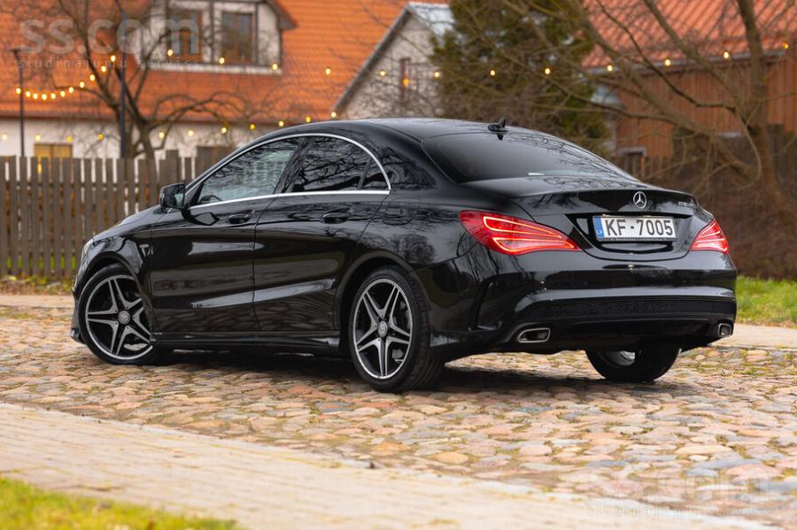 Melns Mercedes-Benz CLA 200 2013 Jelgava, ar dzinēja tilpumu 1.60 L un nobraukumu 220 tūkst. km par 13900 €, foto 4 vietnē AUTOMOTO.COM.LV