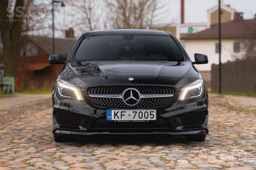 Melns Mercedes-Benz CLA 200 2013 Jelgava, ar dzinēja tilpumu 1.60 L un nobraukumu 220 tūkst. km par 13300 €, foto 4 vietnē AUTOMOTO.COM.LV