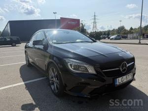 Melns Mercedes-Benz CLA 200 2013 Rīga, ar dzinēja tilpumu 1.60 L un nobraukumu 184 tūkst. km par 14200 €, foto  vietnē AUTOMOTO.COM.LV