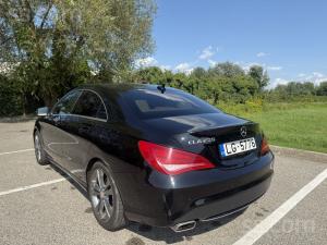 Black Mercedes-Benz CLA 200 2013 in Riga, with an engine capacity of 1.60 L and mileage of 184 thousand km for 14200 €, photo 5 on AUTOMOTO.COM.LV