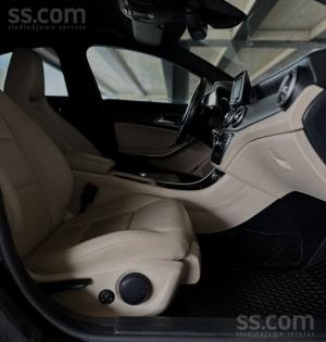 Black Mercedes-Benz CLA 200 2013 in Riga, with an engine capacity of 1.60 L and mileage of 184 thousand km for 14200 €, photo 11 on AUTOMOTO.COM.LV