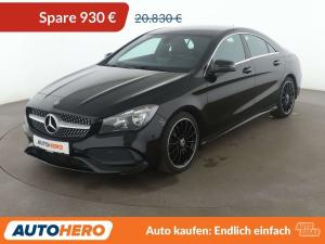 Black Mercedes-Benz CLA 200 2017 in Kaunas, with an engine capacity of 1.60 L and mileage of 96 thousand km for 22297 €, photo  on AUTOMOTO.COM.LV