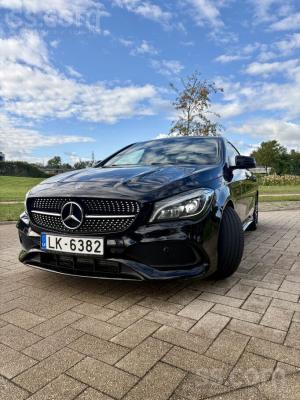 Melns Mercedes-Benz CLA 200 2018 Rīga, ar dzinēja tilpumu 1.60 L un nobraukumu 181 tūkst. km par 17490 €, foto  vietnē AUTOMOTO.COM.LV