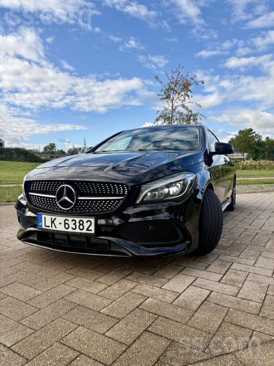 Melns Mercedes-Benz CLA 200 2018 Rīga, ar dzinēja tilpumu 1.60 L un nobraukumu 181 tūkst. km par 17490 €, foto 1 vietnē AUTOMOTO.COM.LV