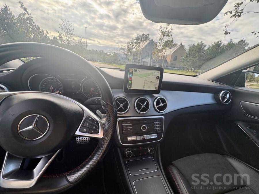 Melns Mercedes-Benz CLA 200 2018 Rīga, ar dzinēja tilpumu 1.60 L un nobraukumu 181 tūkst. km par 17490 €, foto 12 vietnē AUTOMOTO.COM.LV