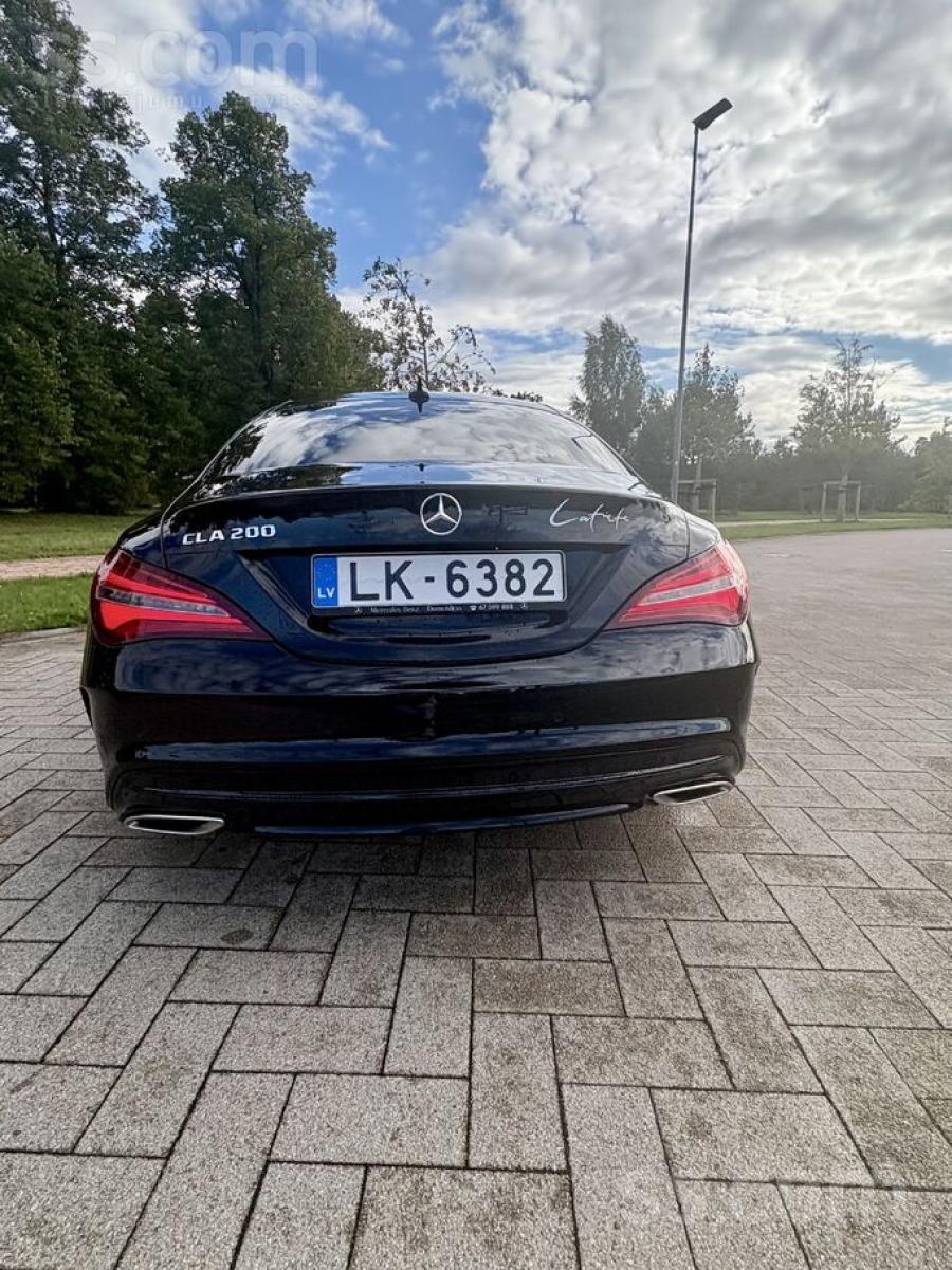 Melns Mercedes-Benz CLA 200 2018 Rīga, ar dzinēja tilpumu 1.60 L un nobraukumu 181 tūkst. km par 17490 €, foto 5 vietnē AUTOMOTO.COM.LV
