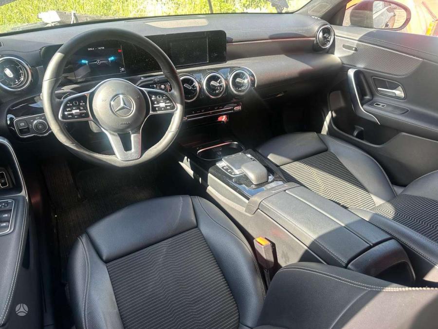 Black Mercedes-Benz CLA 200 2019 in Kaunas, with an engine capacity of 2.00 L and mileage of 142 thousand km for 12900 €, photo 12 on AUTOMOTO.COM.LV
