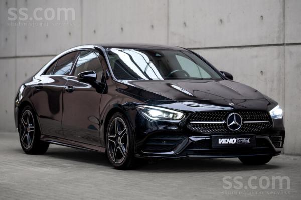 Melns Mercedes-Benz CLA 200 2020 Rīga, ar dzinēja tilpumu 1.40 L un nobraukumu 88 tūkst. km par 25900 €, foto 1 vietnē AUTOMOTO.COM.LV