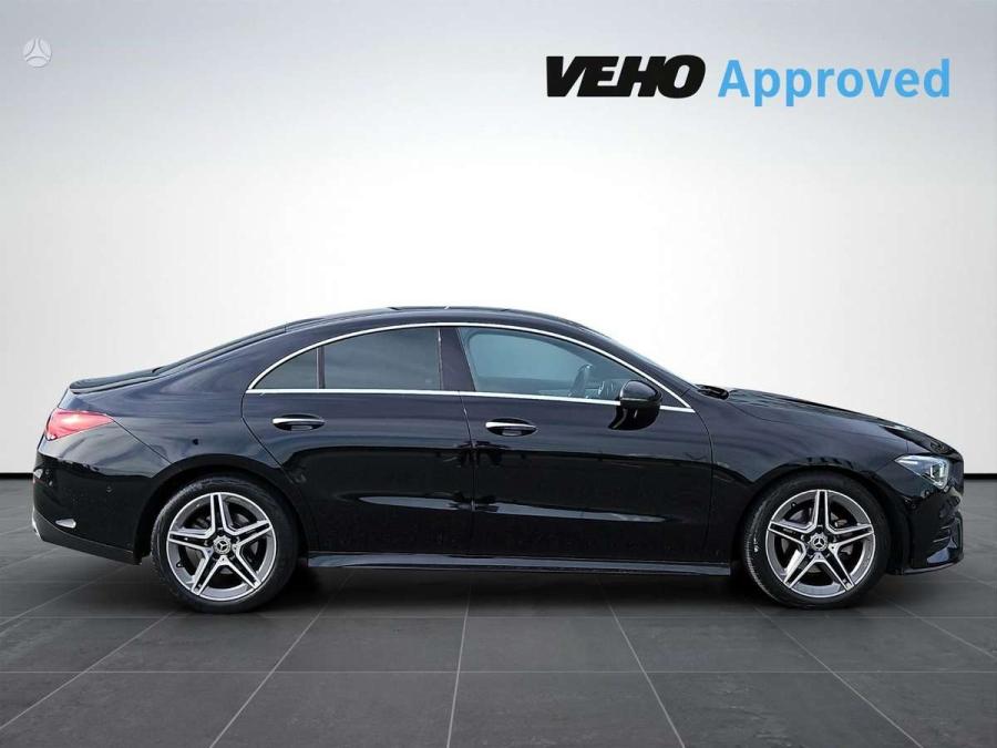 Black Mercedes-Benz CLA 200 2021 in Klaipeda, with an engine capacity of 1.33 L and mileage of 42 thousand km for 27500 €, photo 7 on AUTOMOTO.COM.LV
