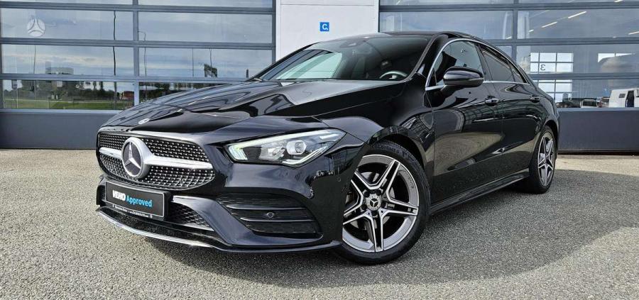 Black Mercedes-Benz CLA 200 2021 in Klaipeda, with an engine capacity of 1.33 L and mileage of 42 thousand km for 27500 €, photo 10 on AUTOMOTO.COM.LV