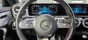 Black Mercedes-Benz CLA 200 2021 in Klaipeda, with an engine capacity of 1.33 L and mileage of 42 thousand km for 27500 €, photo 26 on AUTOMOTO.COM.LV