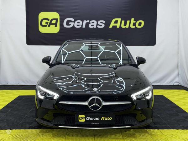Black Mercedes-Benz CLA 200 2022 in Vilnius, with an engine capacity of 1.95 L and mileage of 206 thousand km for 19500 €, photo 7 on AUTOMOTO.COM.LV