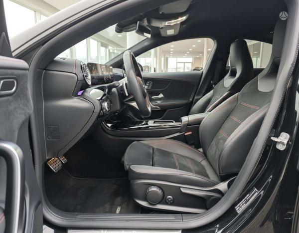Black Mercedes-Benz CLA 200 2024 in Tallinn, with an engine capacity of 1.33 L and mileage of 14 thousand km for 34900 €, photo 10 on AUTOMOTO.COM.LV