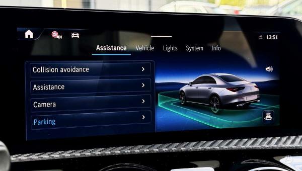 Melns Mercedes-Benz CLA 200 2024 Kauņa, ar dzinēja tilpumu 1.33 L un nobraukumu 204 tūkst. km par 21900 €, foto 11 vietnē AUTOMOTO.COM.LV