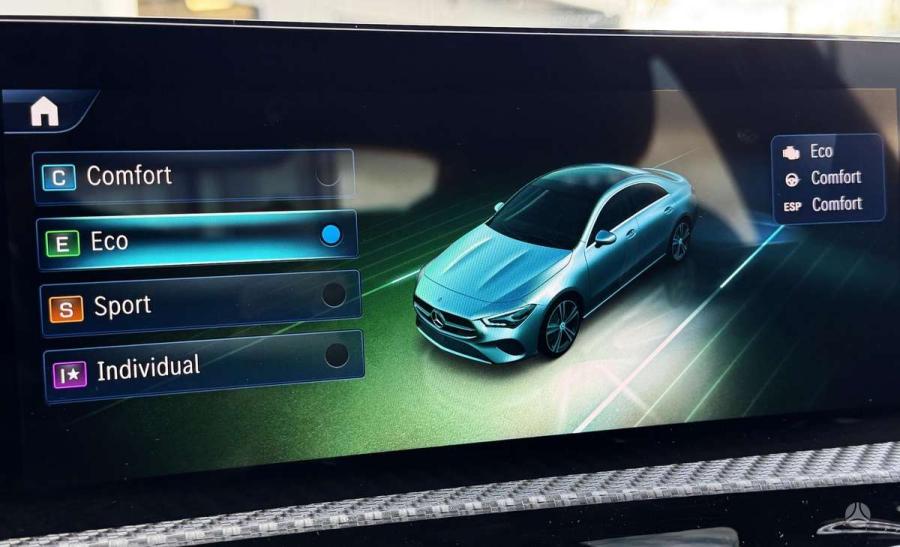 Melns Mercedes-Benz CLA 200 2024 Kauņa, ar dzinēja tilpumu 1.33 L un nobraukumu 204 tūkst. km par 21900 €, foto 15 vietnē AUTOMOTO.COM.LV