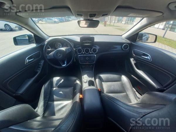 Melns Mercedes-Benz CLA 200 2015 Jūrmala, ar dzinēja tilpumu 2.00 L un nobraukumu 272 tūkst. km par 12200 €, foto 5 vietnē AUTOMOTO.COM.LV