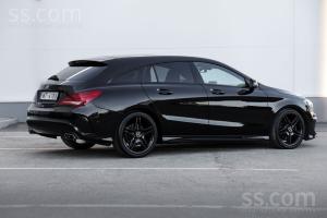 Black Mercedes-Benz CLA 200 2016 in Riga, with an engine capacity of 1.60 L and mileage of 193 thousand km for 12300 €, photo 3 on AUTOMOTO.COM.LV