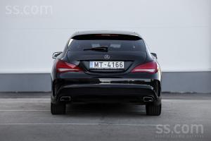 Black Mercedes-Benz CLA 200 2016 in Riga, with an engine capacity of 1.60 L and mileage of 193 thousand km for 12300 €, photo 5 on AUTOMOTO.COM.LV