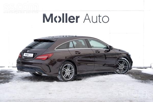 Black Mercedes-Benz CLA 200 2018 in Riga, with an engine capacity of 2.00 L and mileage of 248 thousand km for 11900 €, photo 3 on AUTOMOTO.COM.LV