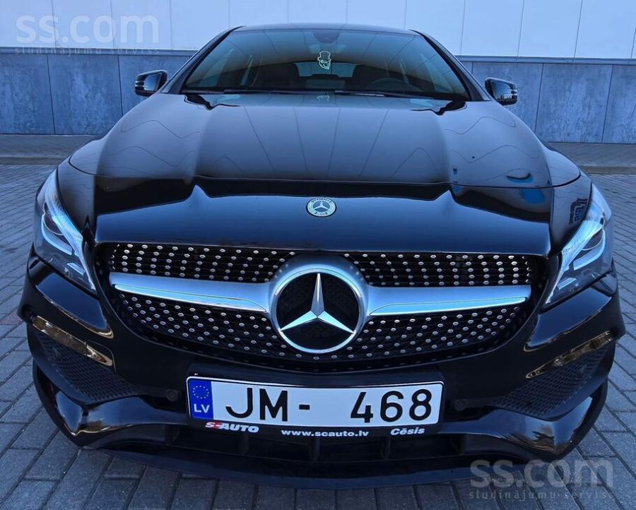 Melns Mercedes-Benz CLA 200 2018 Rīga, ar dzinēja tilpumu 2.20 L un nobraukumu 232 tūkst. km par 14900 €, foto 1 vietnē AUTOMOTO.COM.LV