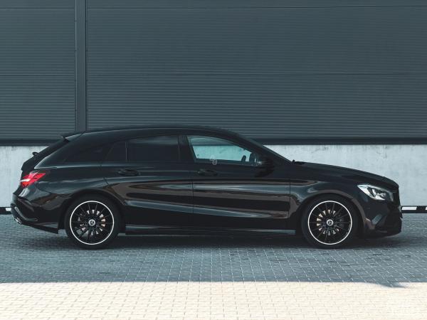 Black Mercedes-Benz CLA 200 2019 in Siauliai, with an engine capacity of 2.10 L and mileage of 264 thousand km for 12999 €, photo 9 on AUTOMOTO.COM.LV