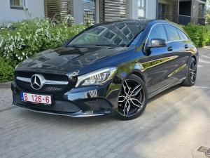 Black Mercedes-Benz CLA 200 2019 in Riga, with an engine capacity of 2.10 L and mileage of 196 thousand km for 12790 €, photo  on AUTOMOTO.COM.LV