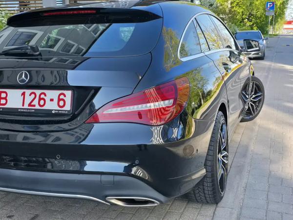 Black Mercedes-Benz CLA 200 2019 in Riga, with an engine capacity of 2.10 L and mileage of 196 thousand km for 12790 €, photo 10 on AUTOMOTO.COM.LV