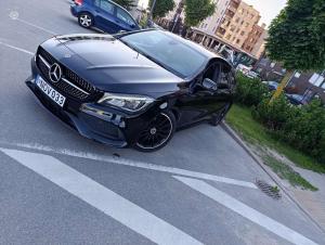 Black Mercedes-Benz CLA 200 2019 in Vilnius, with an engine capacity of 2.14 L and mileage of 268 thousand km for 13599 €, photo 11 on AUTOMOTO.COM.LV