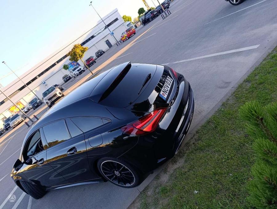 Black Mercedes-Benz CLA 200 2019 in Vilnius, with an engine capacity of 2.14 L and mileage of 268 thousand km for 13599 €, photo 12 on AUTOMOTO.COM.LV