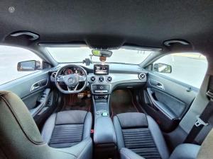Black Mercedes-Benz CLA 200 2019 in Vilnius, with an engine capacity of 2.14 L and mileage of 268 thousand km for 13599 €, photo 18 on AUTOMOTO.COM.LV