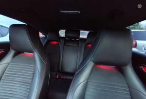 Black Mercedes-Benz CLA 200 2019 in Vilnius, with an engine capacity of 2.14 L and mileage of 268 thousand km for 13599 €, photo 21 on AUTOMOTO.COM.LV