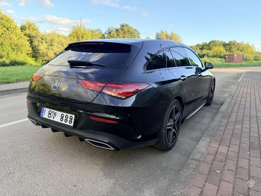 Black Mercedes-Benz CLA 200 2019 in Kaunas, with an engine capacity of 1.33 L and mileage of 220 thousand km for 17500 €, photo 7 on AUTOMOTO.COM.LV