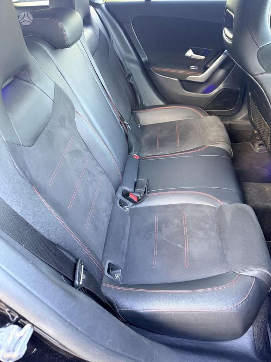 Black Mercedes-Benz CLA 200 2019 in Kaunas, with an engine capacity of 1.33 L and mileage of 220 thousand km for 17500 €, photo 13 on AUTOMOTO.COM.LV