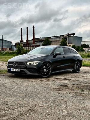 Melns Mercedes-Benz CLA 200 2020 Liepāja, ar dzinēja tilpumu 2.00 L un nobraukumu 233 tūkst. km par 19800 €, foto  vietnē AUTOMOTO.COM.LV