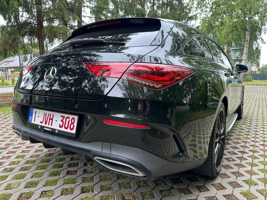 Black Mercedes-Benz CLA 200 2020 in Vilnius, with an engine capacity of 1.95 L and mileage of 228 thousand km for 20700 €, photo 9 on AUTOMOTO.COM.LV