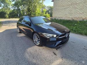Black Mercedes-Benz CLA 200 2020 in Alytus, with an engine capacity of 1.95 L and mileage of 220 thousand km for 16400 €, photo  on AUTOMOTO.COM.LV