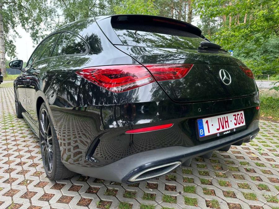 Black Mercedes-Benz CLA 200 2020 in Vilnius, with an engine capacity of 1.95 L and mileage of 228 thousand km for 19500 €, photo 7 on AUTOMOTO.COM.LV