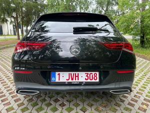 Black Mercedes-Benz CLA 200 2020 in Vilnius, with an engine capacity of 1.95 L and mileage of 228 thousand km for 19500 €, photo 8 on AUTOMOTO.COM.LV