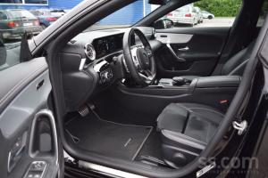 Black Mercedes-Benz CLA 200 2021 in Riga, with an engine capacity of 2.00 L and mileage of 51 thousand km for 29500 €, photo 4 on AUTOMOTO.COM.LV