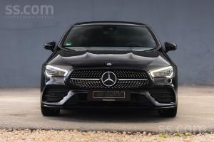 Black Mercedes-Benz CLA 200 2021 in Dobele, with an engine capacity of 2.00 L and mileage of 231 thousand km for 23900 €, photo 3 on AUTOMOTO.COM.LV