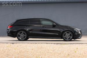 Black Mercedes-Benz CLA 200 2021 in Dobele, with an engine capacity of 2.00 L and mileage of 231 thousand km for 23900 €, photo 5 on AUTOMOTO.COM.LV