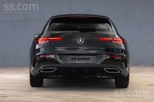 Black Mercedes-Benz CLA 200 2021 in Dobele, with an engine capacity of 2.00 L and mileage of 231 thousand km for 23900 €, photo 7 on AUTOMOTO.COM.LV