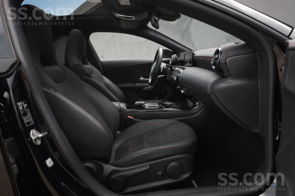 Black Mercedes-Benz CLA 200 2021 in Dobele, with an engine capacity of 2.00 L and mileage of 231 thousand km for 23900 €, photo 8 on AUTOMOTO.COM.LV