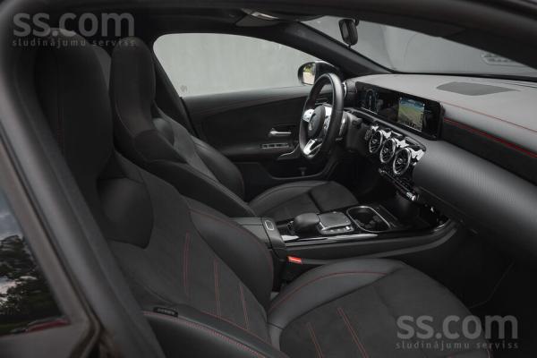 Black Mercedes-Benz CLA 200 2021 in Dobele, with an engine capacity of 2.00 L and mileage of 231 thousand km for 23900 €, photo 9 on AUTOMOTO.COM.LV