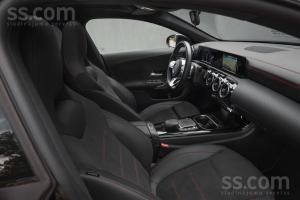 Black Mercedes-Benz CLA 200 2021 in Dobele, with an engine capacity of 2.00 L and mileage of 231 thousand km for 23900 €, photo 10 on AUTOMOTO.COM.LV