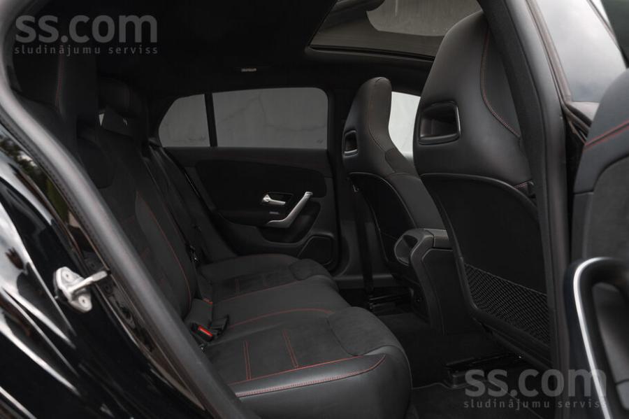 Black Mercedes-Benz CLA 200 2021 in Dobele, with an engine capacity of 2.00 L and mileage of 231 thousand km for 23900 €, photo 12 on AUTOMOTO.COM.LV
