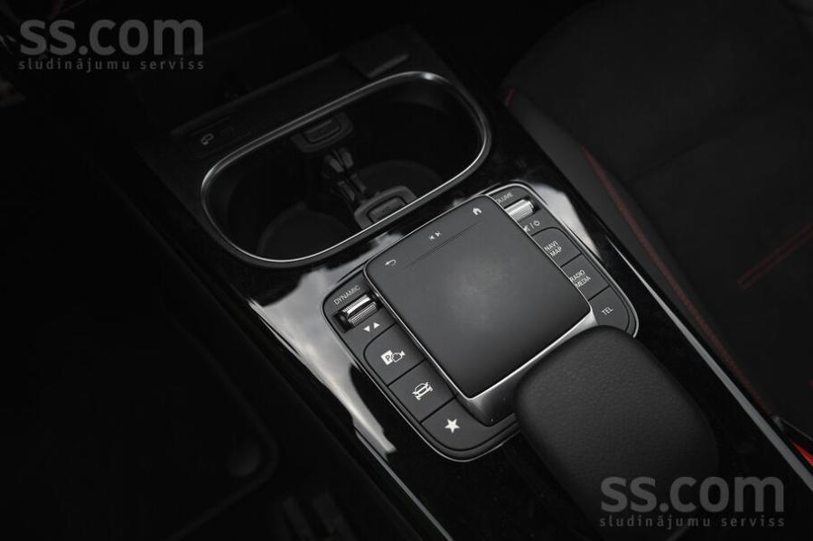 Black Mercedes-Benz CLA 200 2021 in Dobele, with an engine capacity of 2.00 L and mileage of 231 thousand km for 23900 €, photo 22 on AUTOMOTO.COM.LV