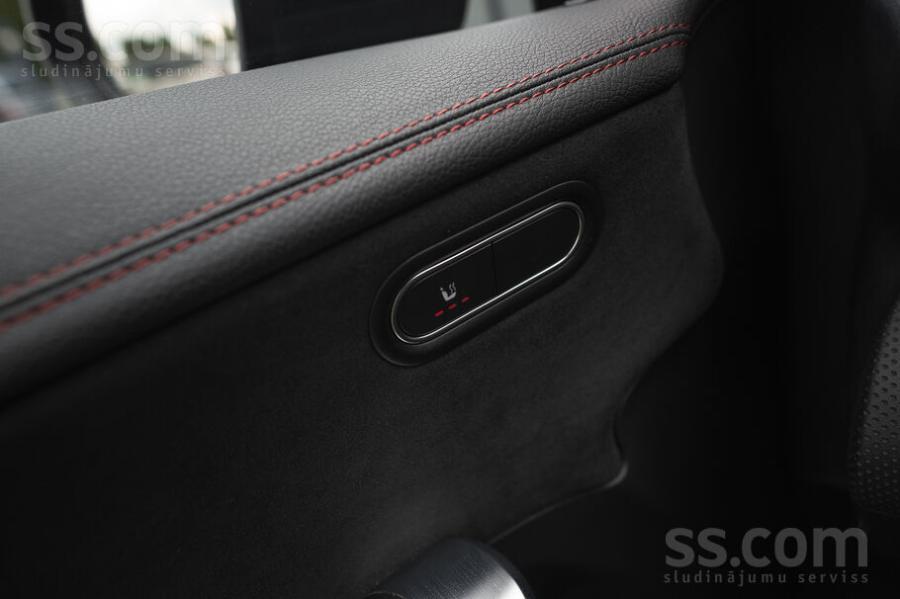 Black Mercedes-Benz CLA 200 2021 in Dobele, with an engine capacity of 2.00 L and mileage of 231 thousand km for 23900 €, photo 23 on AUTOMOTO.COM.LV